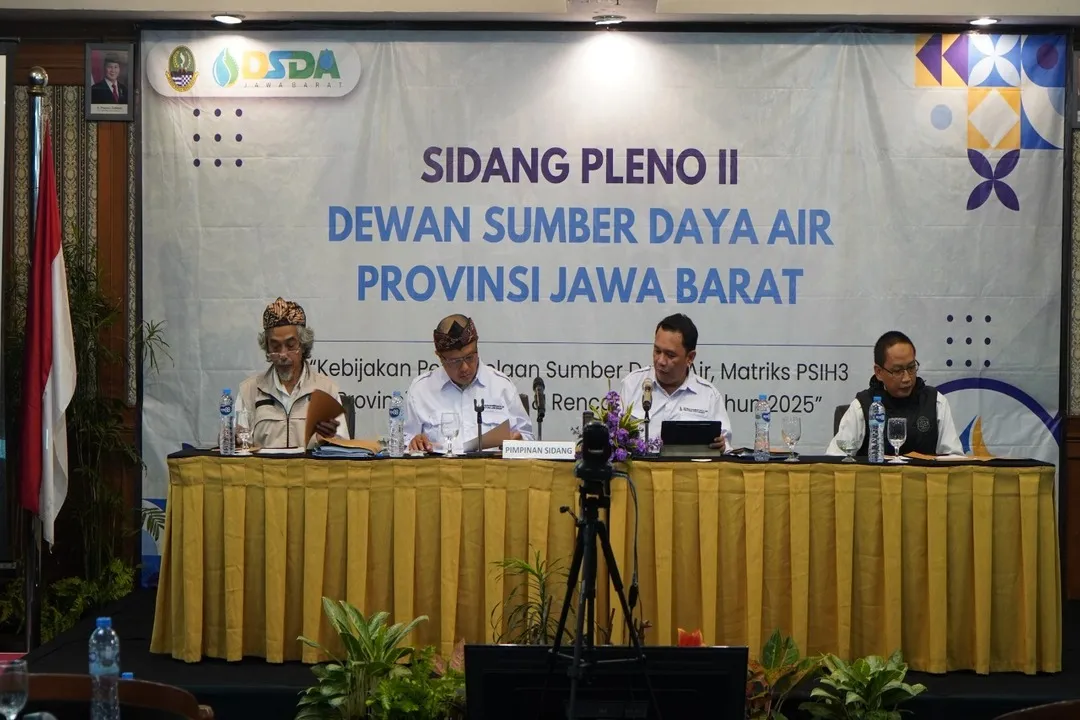 Dinas SDA Gelar Sidang Pleno Dewan Sumber Daya Air Ke-II Tahun 2024