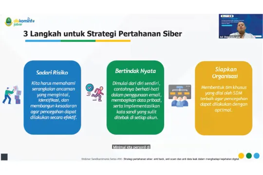 Webinar Sandikamimania Series #64 - Strategi Pertahanan Siber: Anti ...