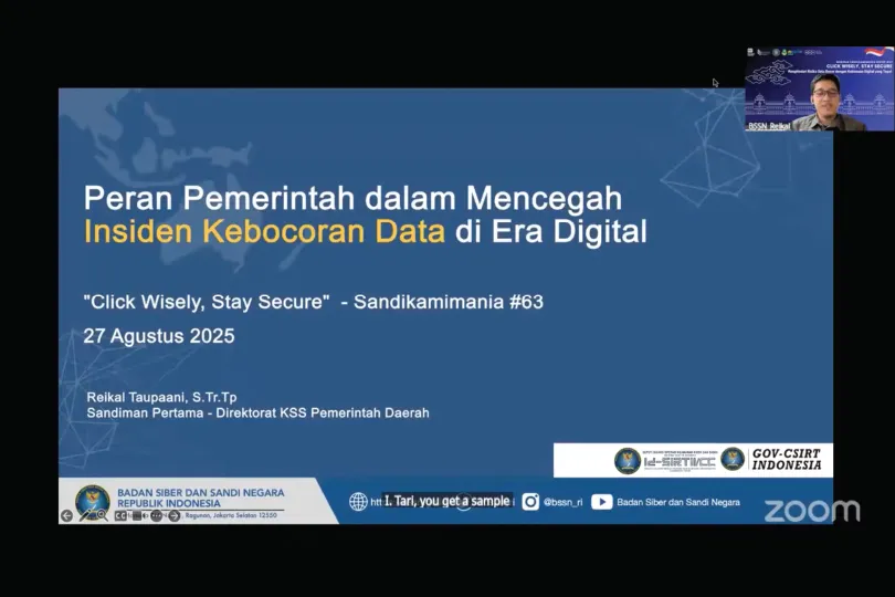 Webinar Sandikamimania Series 63 Click Wisely, Stay Secure: Menghindari ...