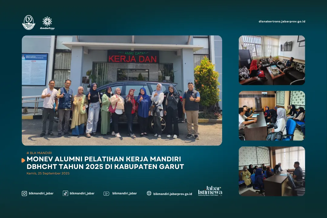 Monev - Alumni Tata Rias Wajah BLK Mandiri Kabupaten Garut Kembangkan ...