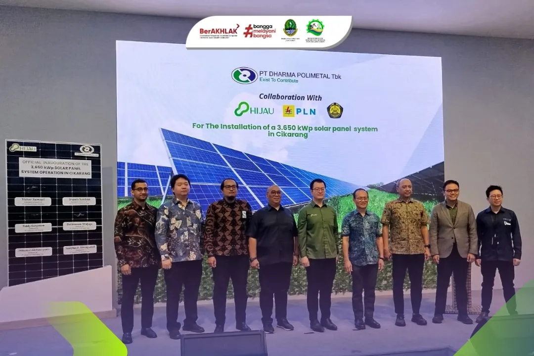 PERKUAT KOMITMEN ENERGI BERSIH - Peresmian PLTS Atap 3.650 KWP PT ...